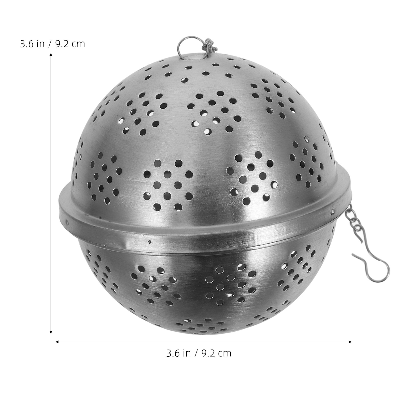 Чайный Фильтр Из Нержавеющей Стали С Длинной Цепочкой И Крючком 9 2X9 2X9 2CM