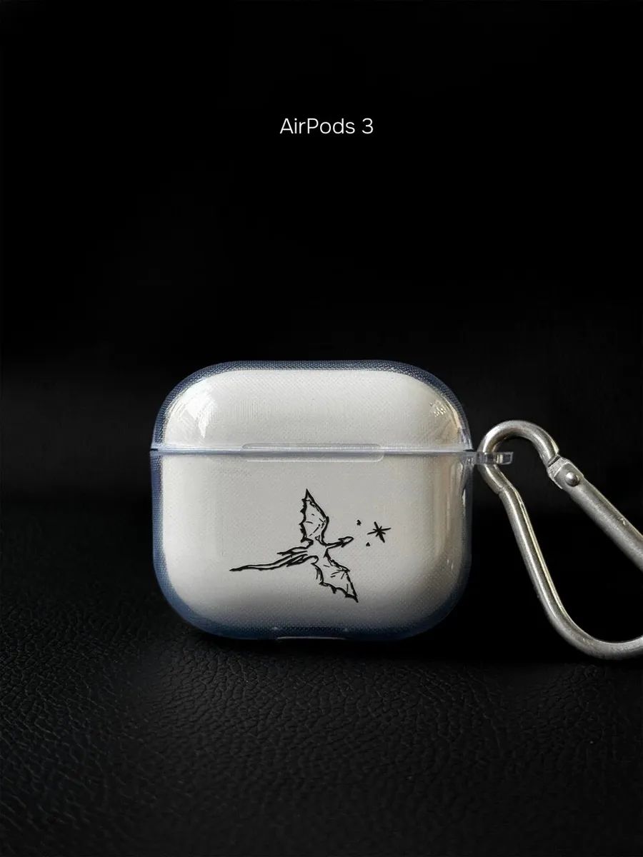Чехол для наушников AirPods 3 дракон