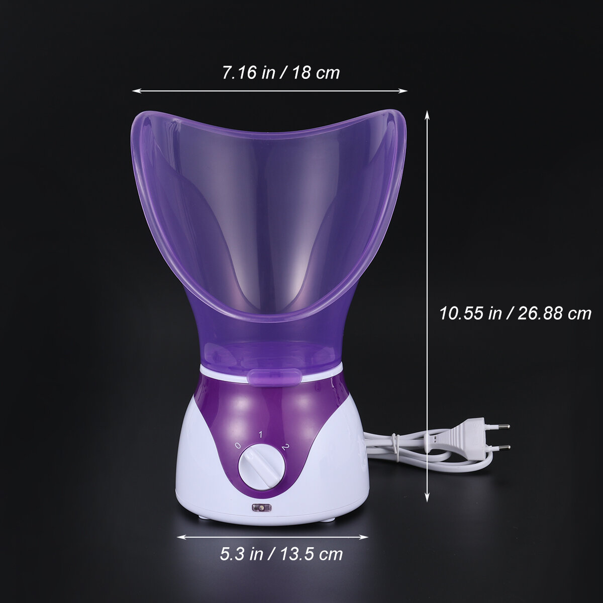 У humidifier Для Лица С Паровой Детокс Функцией Для Ухода За Кожей Розового Цвета 27.00X19.00X18.00Cm