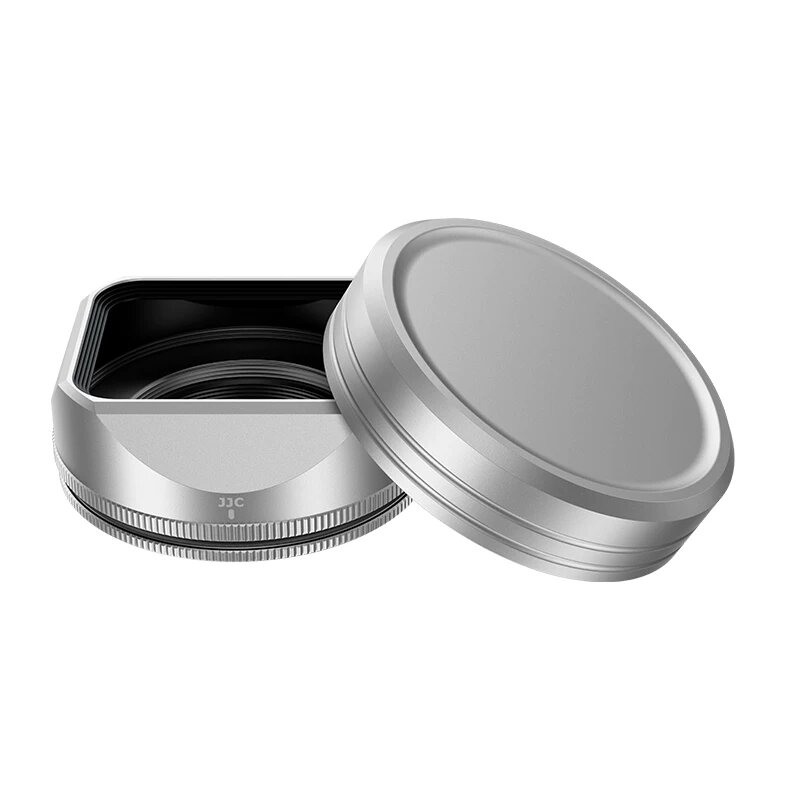 Внутренняя вогнутая серебристая алюминиевая насадка для объектива Fujifilm XF 27mm F2.8/XF 23mm F2.8 R WR - резьбовое