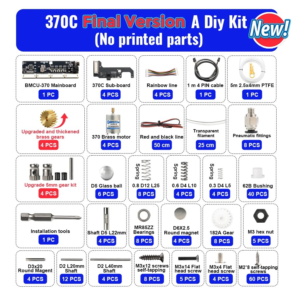 BLV BMCU370C DM Set A, без печатных деталей