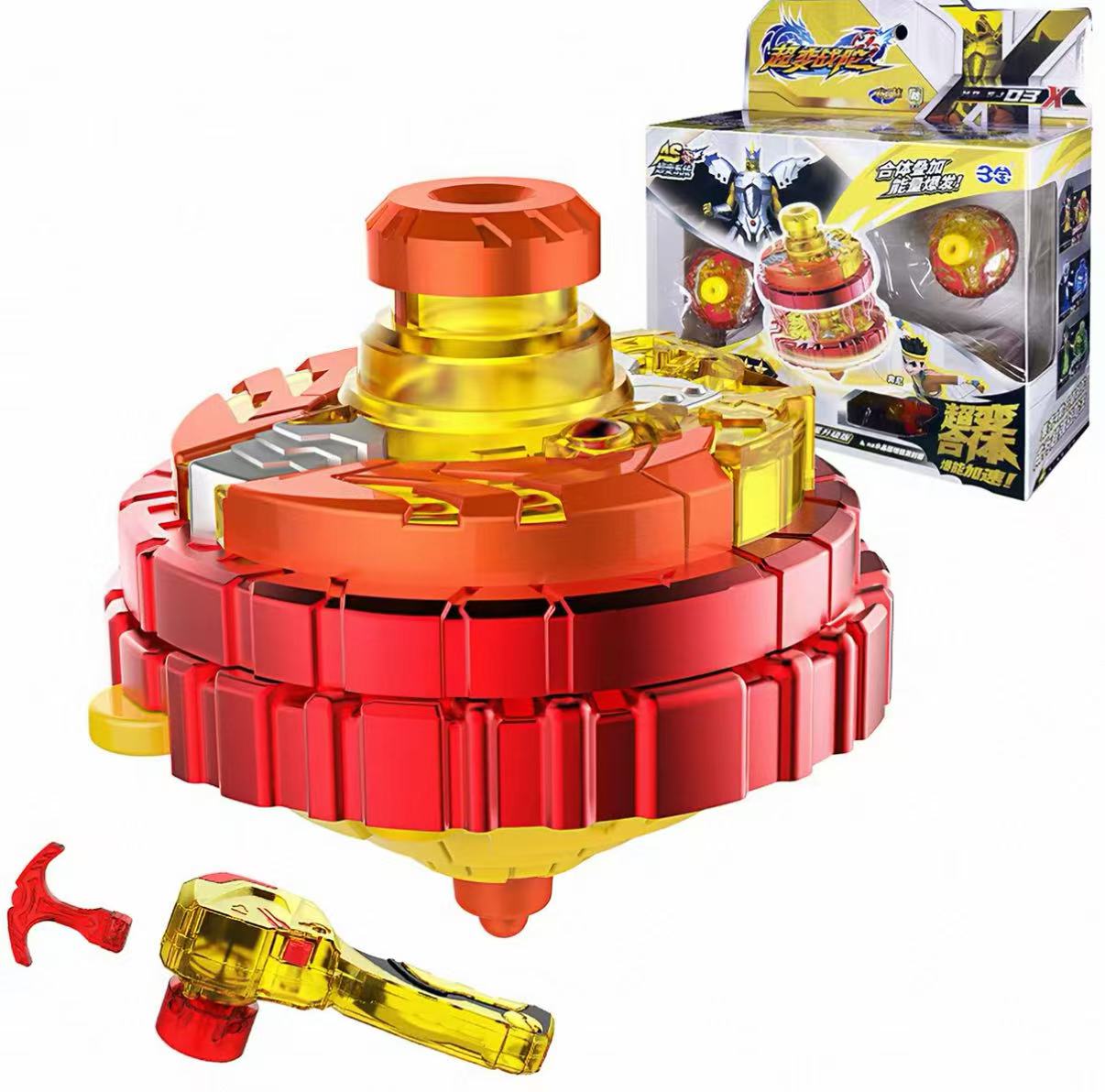 Стартовый набор Super Spin Combo "Armored Yellow Dragon", UNT307003