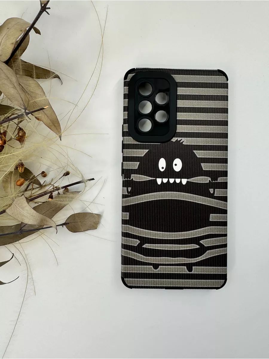 Чехол-Накладка для смартфона Samsung Galaxy A53, материал силикон, цвет черный