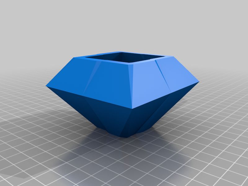 Кашпо для растений дизайнерская, 3D-печать под заказ, арт. PZ-PLANT-TV-5143125