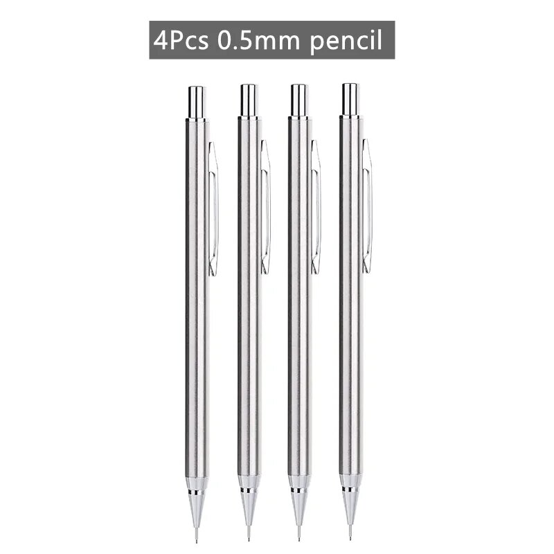 Механические карандаши hopk набор 0.3, 0.5, 0.7, 0.9 мм HB 4Pcs 0.5mm pencil