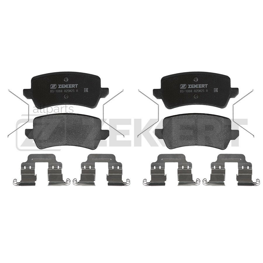 ZEKKERT BS-1068 Колодки торм. диск. задн. Geely Emgrand 7 (SS11) 21-