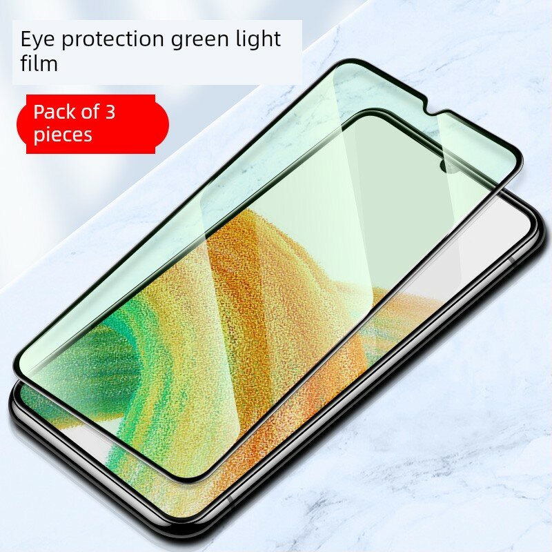 Защитное стекло для экрана Samsung Galaxy A54 5G с зеленой защитой глаз, алмазно-черный, 3 шт. для снижения усталости