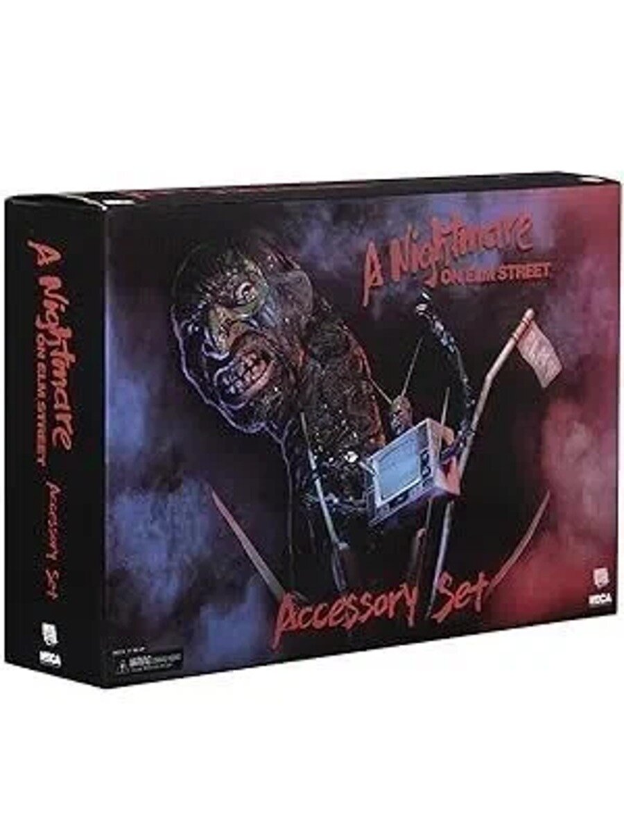 NECA Кошмар на улице Вязов Accessory Set, 40 см, фигурка-тянущаяся, унисекс