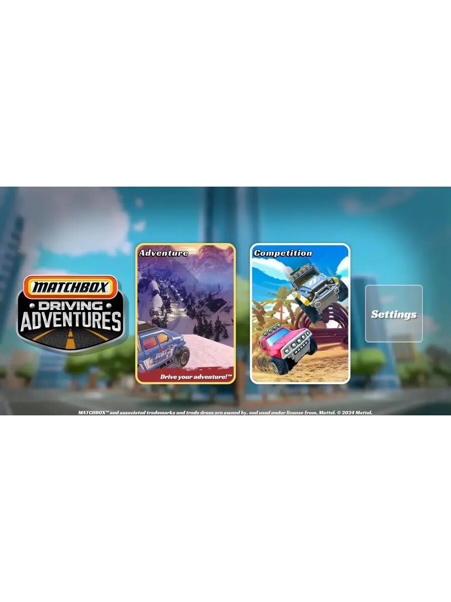 Matchbox Driving Adventures диск PS4 JB — фото 1