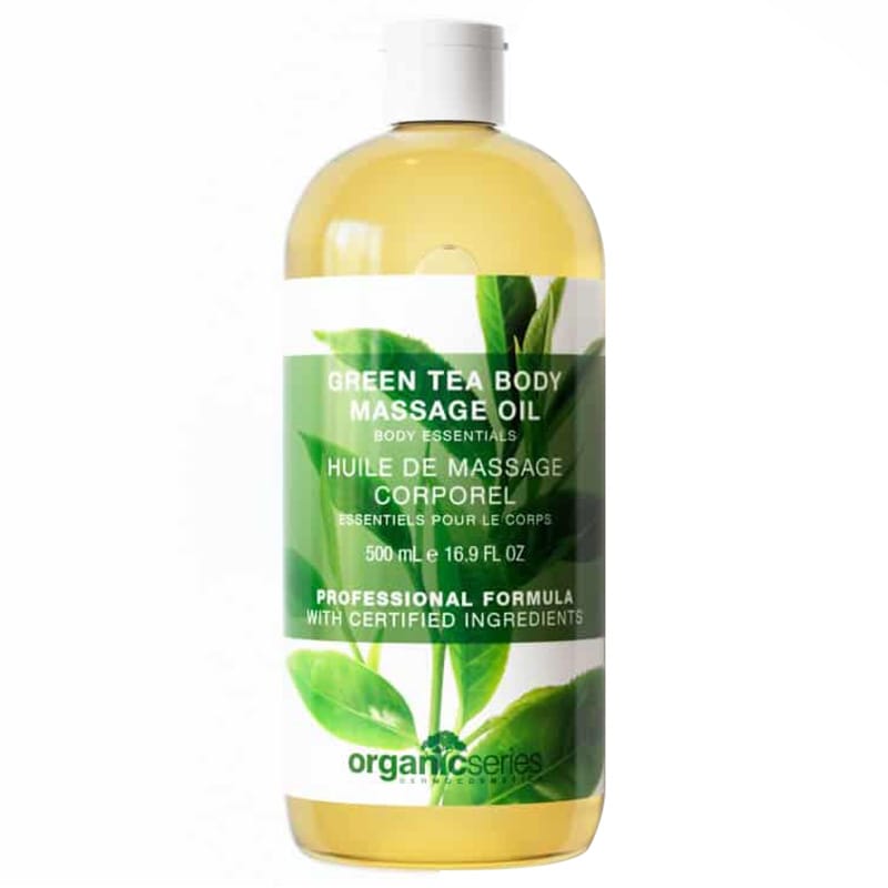 Масло для массажа Organic Series Green Tea Massage Oil масло для тела зеленый чай 500 мл