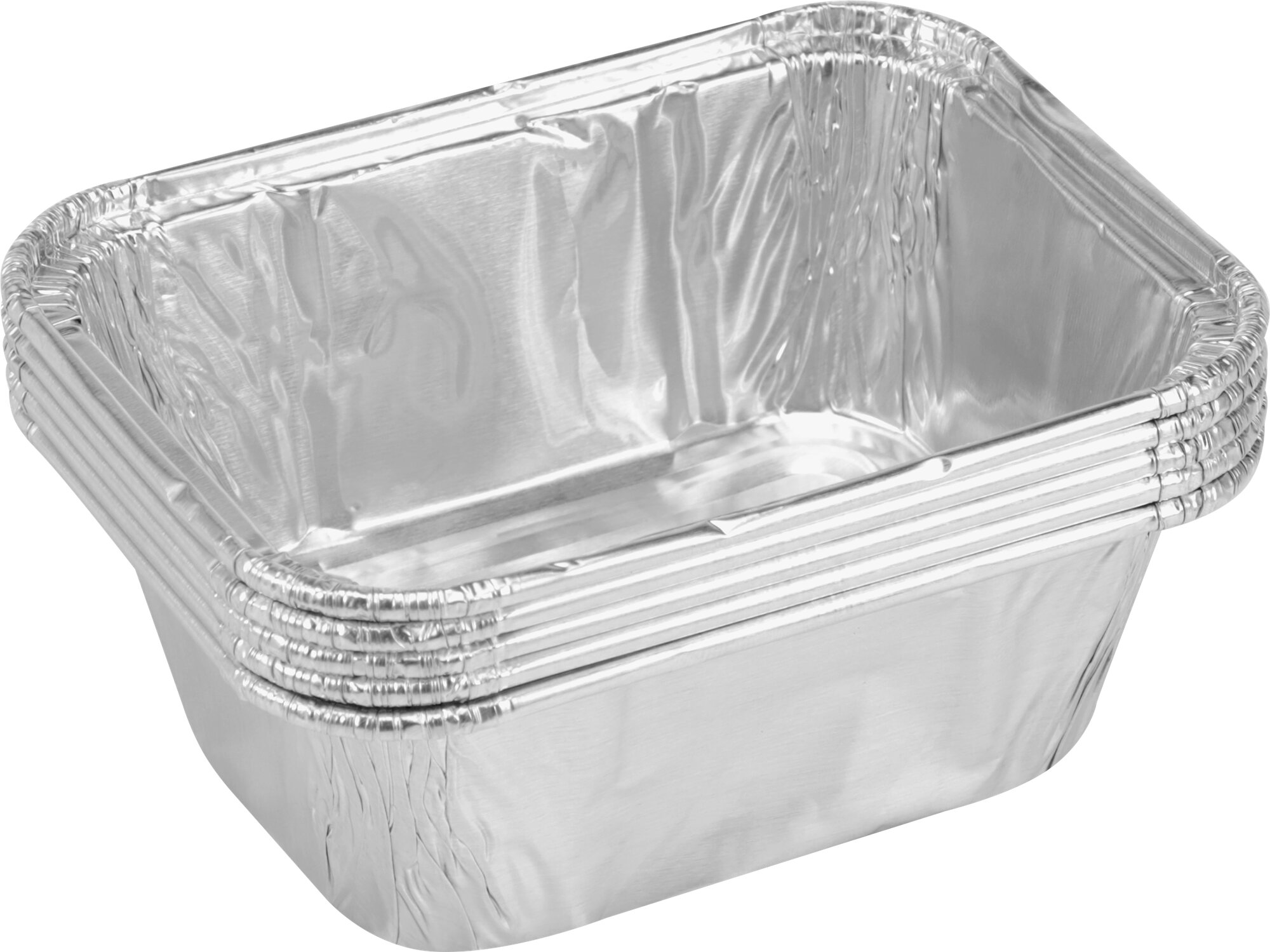 Контейнеры алюминиевые HOMECLUB R136 G, 250мл, 5шт - 3 шт.