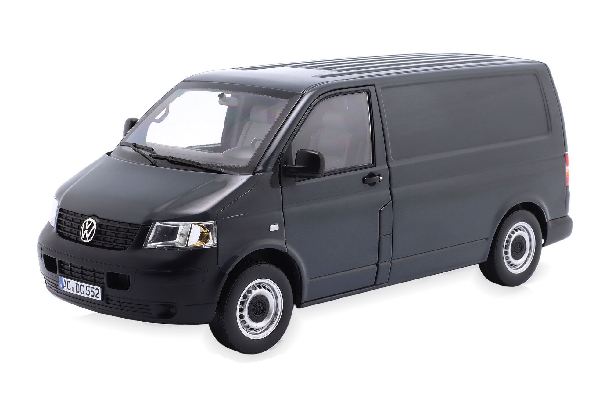 Модель коллекционная NOREV Vw volkswagen T5 transporter 2003 dark grey / фольксваген транспортер серый
