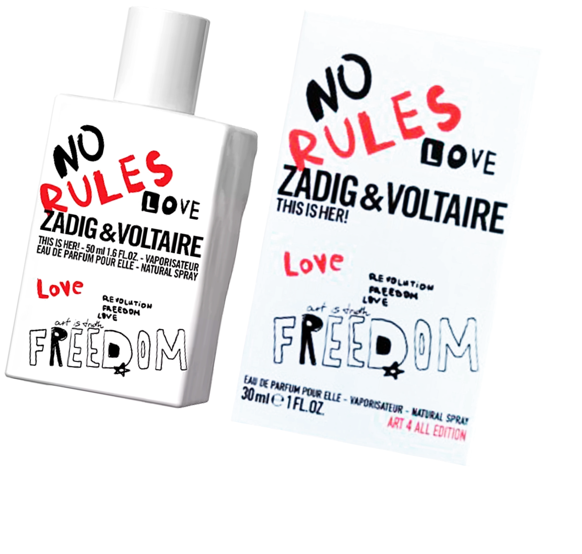 Zadig & Voltaire This Is Her Art 4 All 30 мл женская парфюмерная вода / Арт 4 Ол