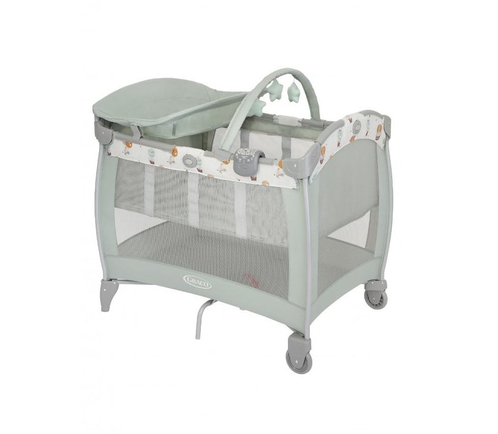 Кровать детская Graco Contour Electra Up & Away, зеленый