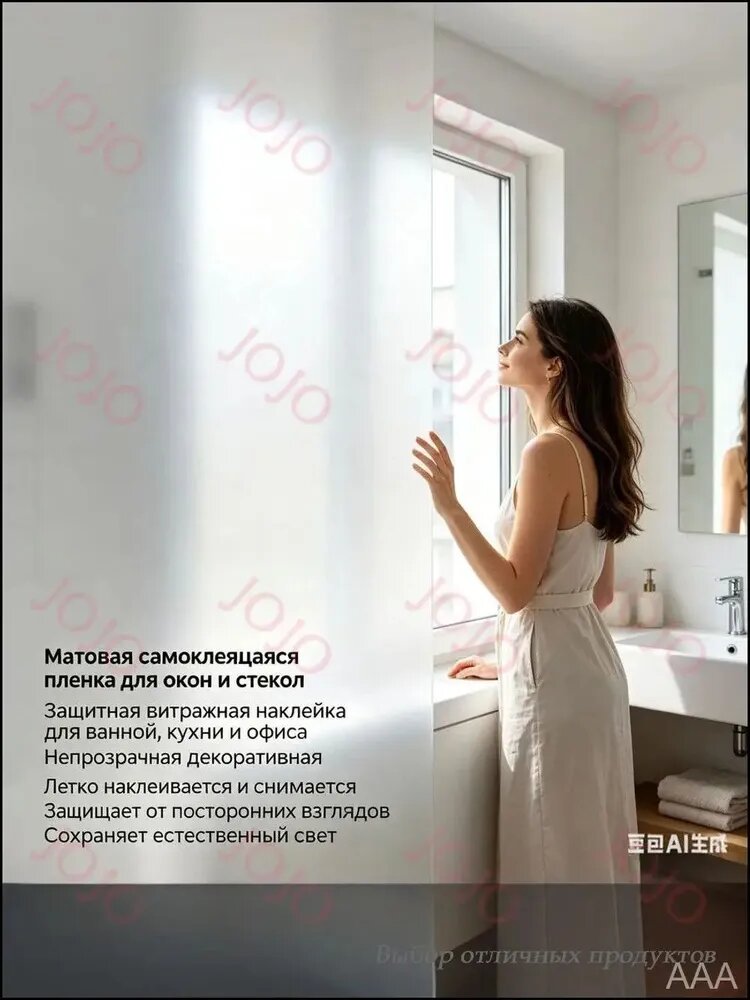 Пленка для окон 80x200 см 1 шт статическая зеркальный эффект прозрачный