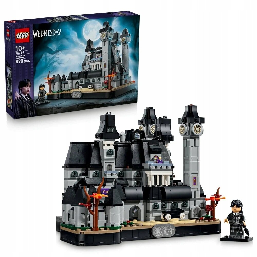 Конструктор LEGO Wednesday - Академия Невермор 890 эл. - Лего 76788