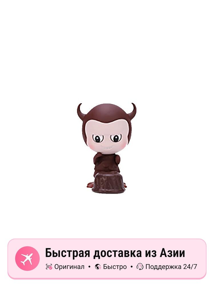POP MART LABUBU Dessert Collection Blind Box Full Set, Confirmed-Hot Chocolate Cake (Open), 12 шт.