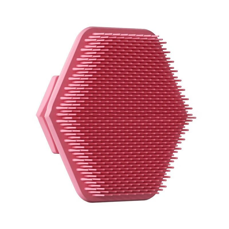Миниатюрная силиконовая щетка для лица eelhoe Pink