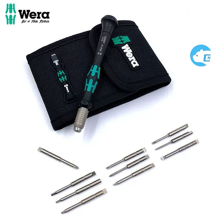 WERA 05135938001, набор прецизионных отверток KKMicro из 11 предметов, для извлечения записной книжки мобильного телефона