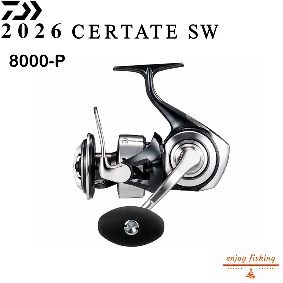 DAIWA 2026 CERTATE SW 8000-P Спиннинговая катушка рыболовная безынерционная для спиннинга, Япония