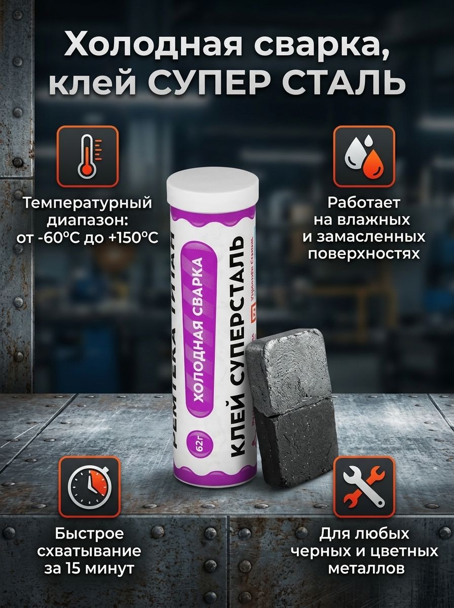 Холодная сварка для металла