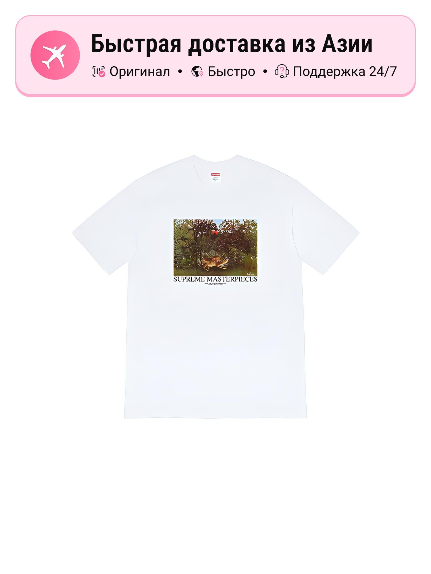 Футболка Supreme Supreme Masterpieces