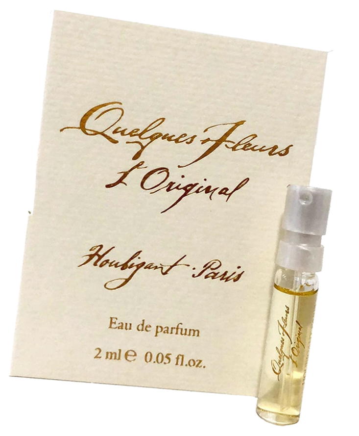 Убиган Кельке Флер Эль оригинал аромат 2 мл сэмпл для женщин - Houbigant Quelques Fleurs L