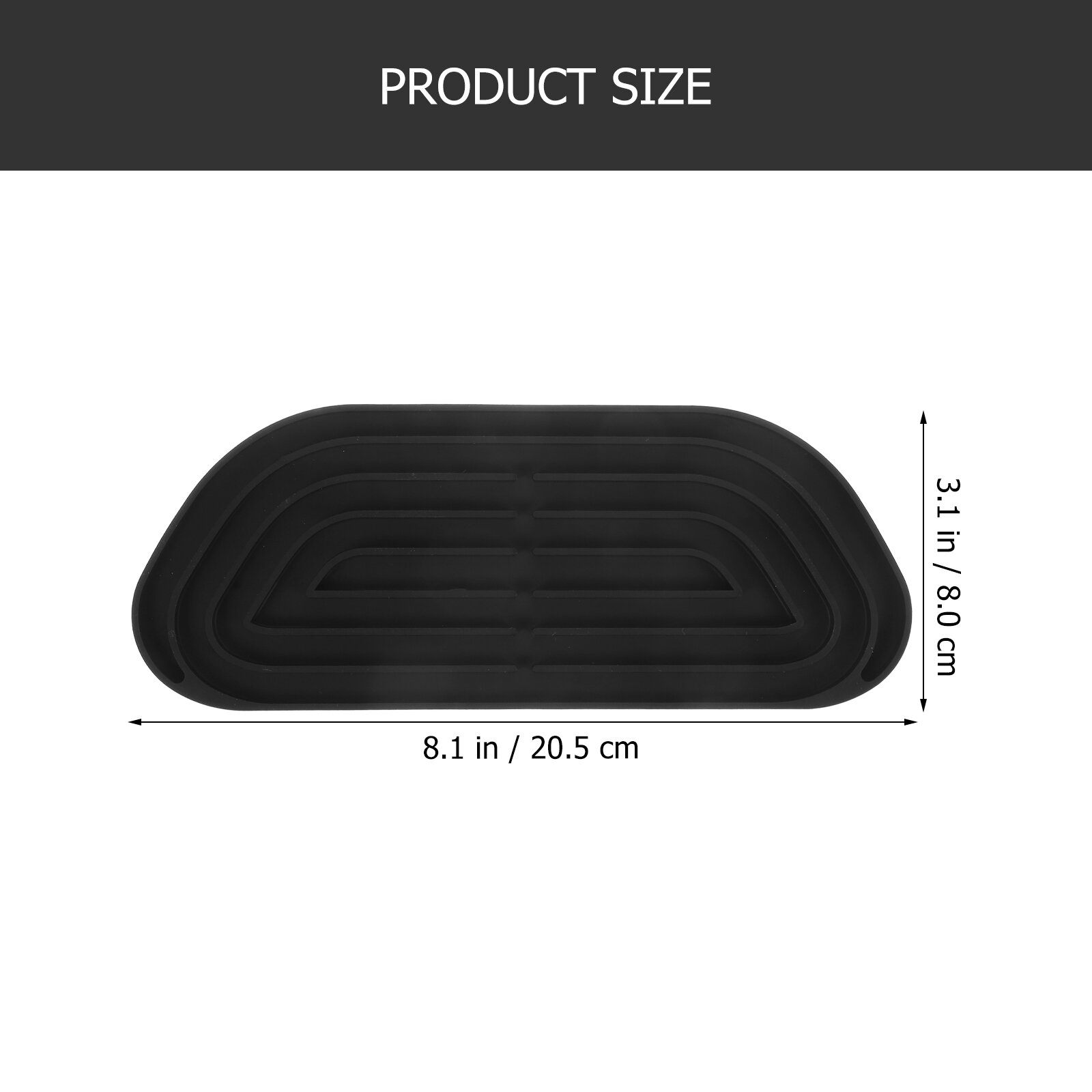 Подставka Для Холодильника С Каплeй Воды Из Силикона 20.5x8cm