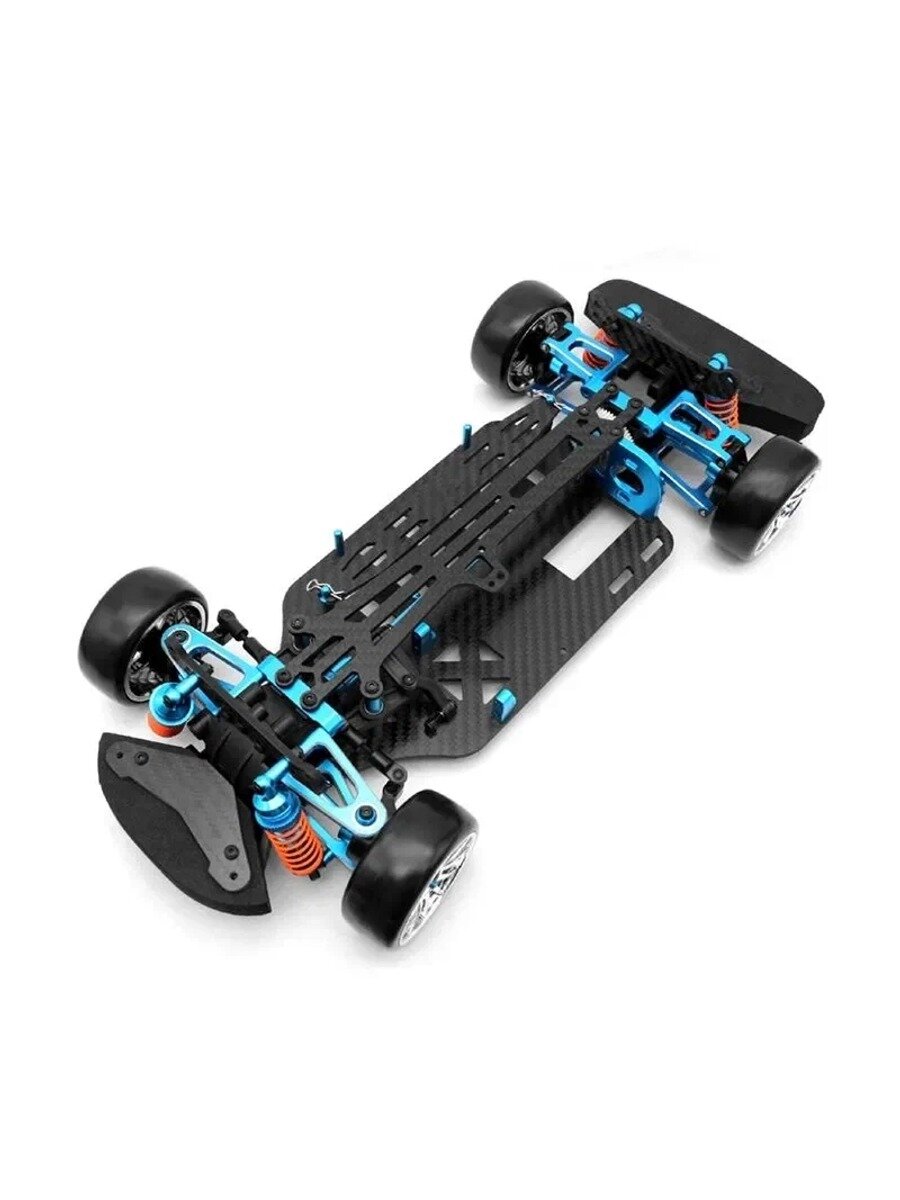 Карбоновая паяная рама 110 4Wd RV Рама Комплект для автомобиля Tamiya Tt01 Tt01E