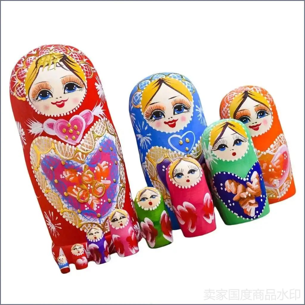 Русские матрёшки (10 слоёв)