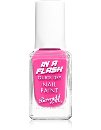 Лак для ногтей Barry M IN A FLASH, оттенок Pink Burst, 10 мл