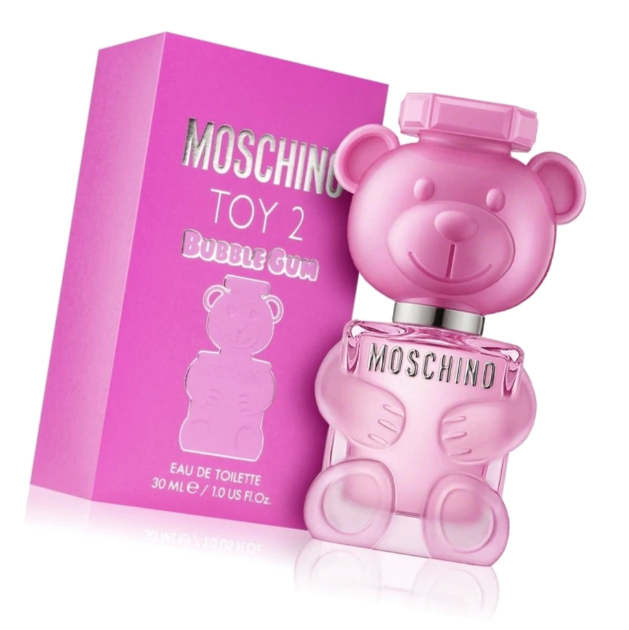 Туалетная вода женская Москино Той 2 Бабл Гам 30 мл - Moschino Toy 2 Bubble Gum Розовый Мишка