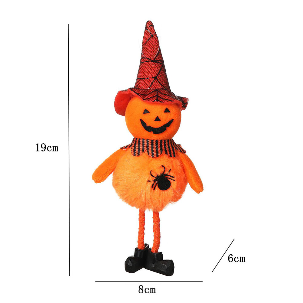 3 Набора Креативных Halloween Декораций для Дома Из Высококачественной Ткани Разноцветные 19X8X6CM