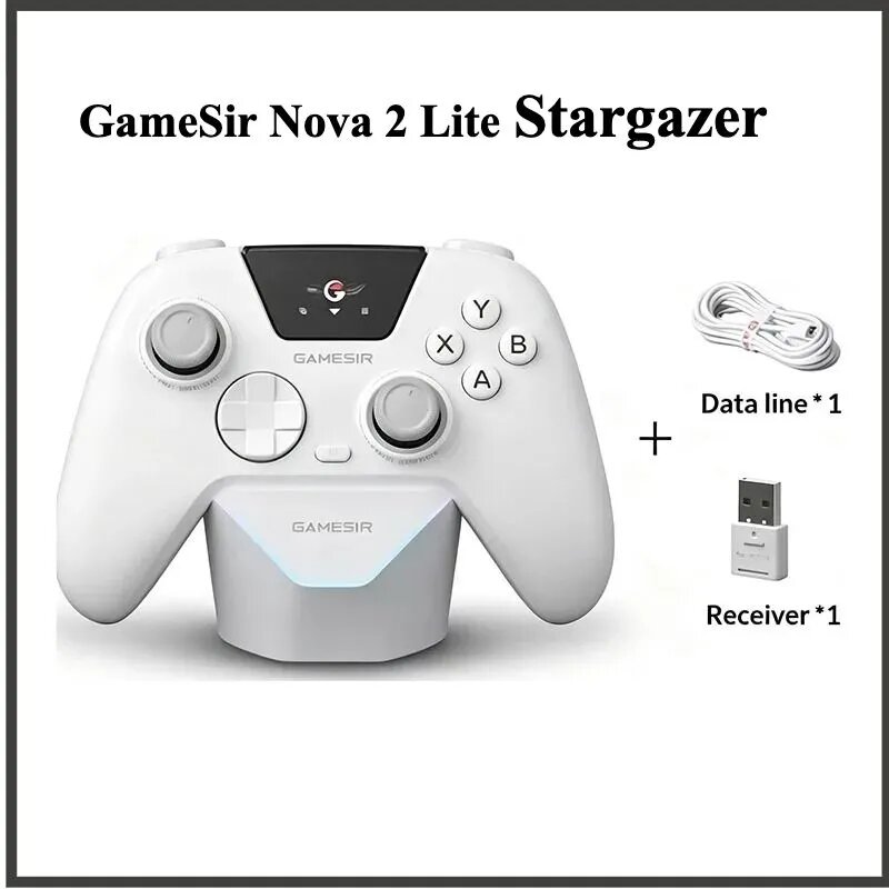 GameSir Nova 2 Lite Stargazer + base Беспроводной игровой контроллер версии для ПК