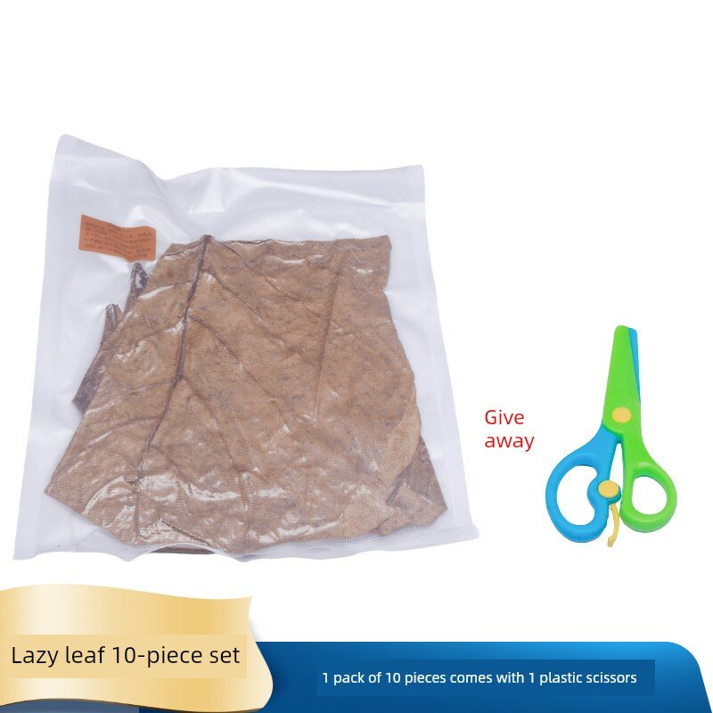 1 упаковка (10 шт.) Lazy Leaf с ножницами для подрезки для контроля pH и кондиционирования воды в аквариуме