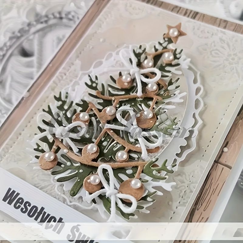 Нож для вырубки и тисненияРождество(9*9.6cm/3.54x3.78in)Используется для резки, вырезок и рукоделия