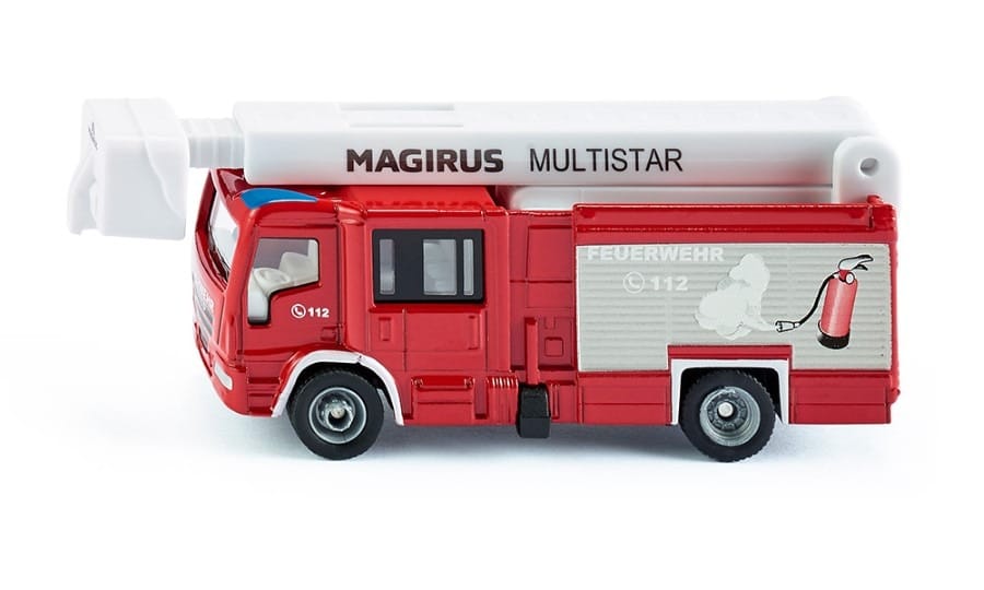 Игрушечная машинка Siku Magirus Multistar TLF 1749, красный
