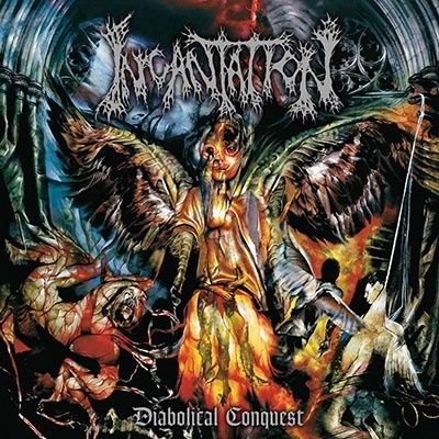 Виниловая пластинка Color Blue, Incantation - Diabolical Conquest, Vinyl, LP