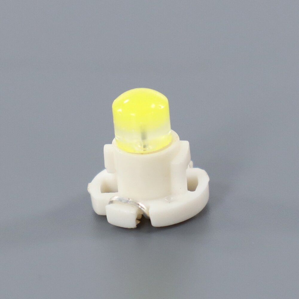Лампа светодиодная T4.2 12V 1 COB диод с цоколем 1-конт Белая SKYWAY
