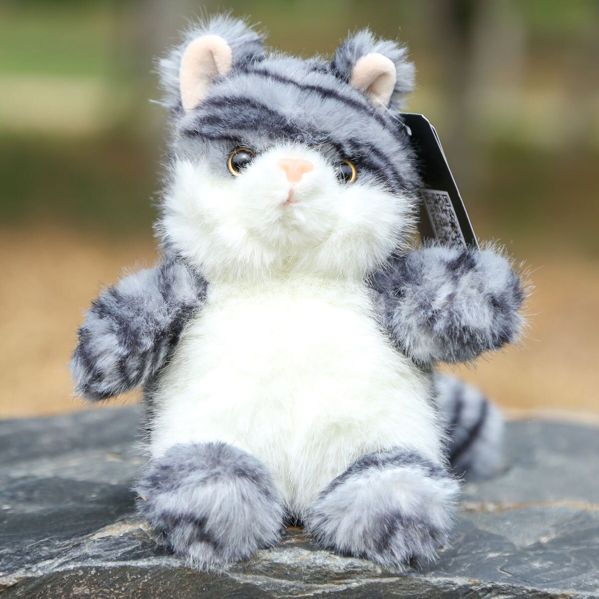Мягкая игрушка-пупс 15 см, squeaky plush, пушистое животное, подарок для девочек, Голубой кот