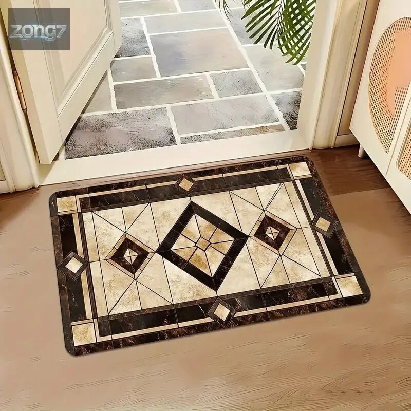 Коврик придверный 40x70 см 3d-эффект зеркальный