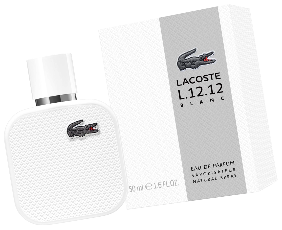 Парфюмерная вода для мужчин Лакост Л 12 12 Бланк Пьюр Белый 50 мл - Lacoste L1212