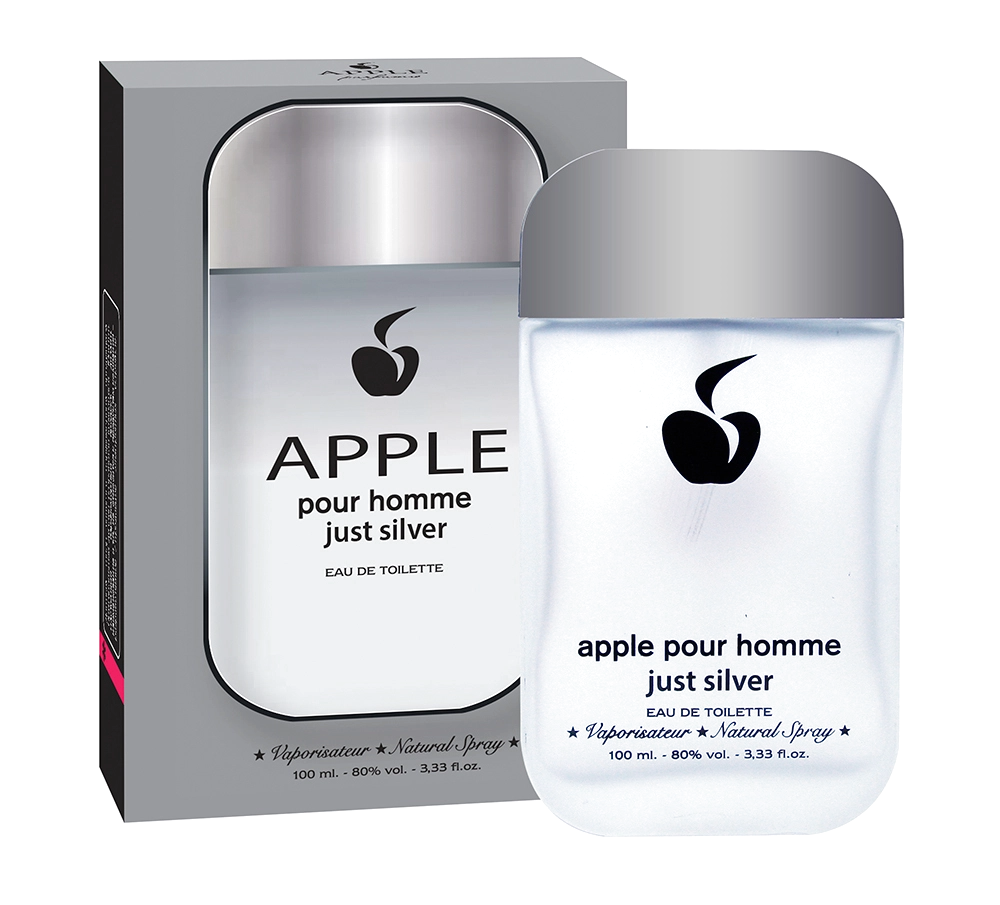 Эпл Парфюмс Джаст Сильвер вода туалетная для мужчин 100 мл - Apple Parfums Just Silver