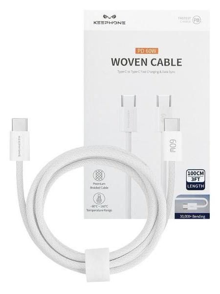 Кабель Keephone 60W 1м (2039321505213)
