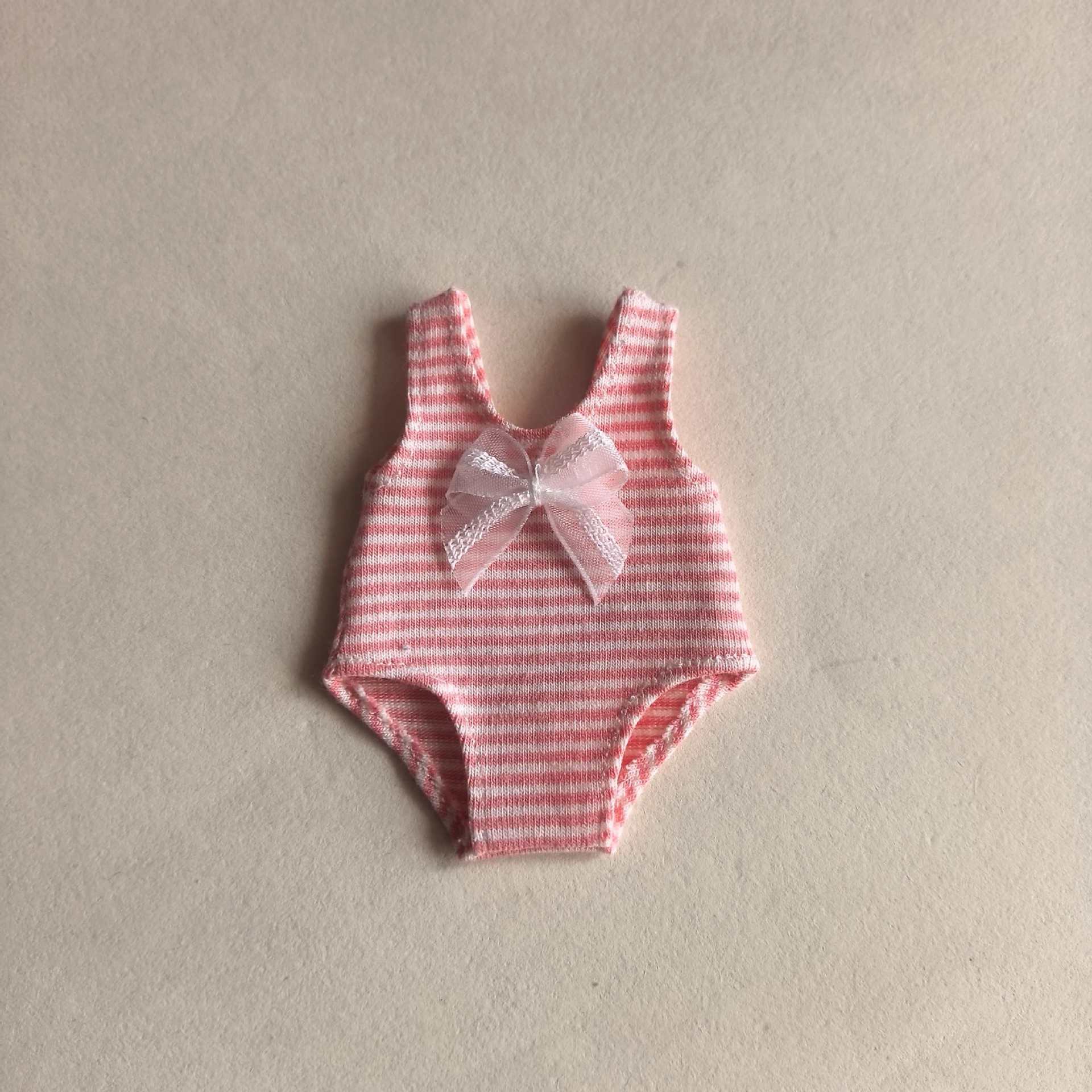 Полосатый купальник и нижнее белье одежда для кукол BJD фигурки аксессуары 17 см Лабубу