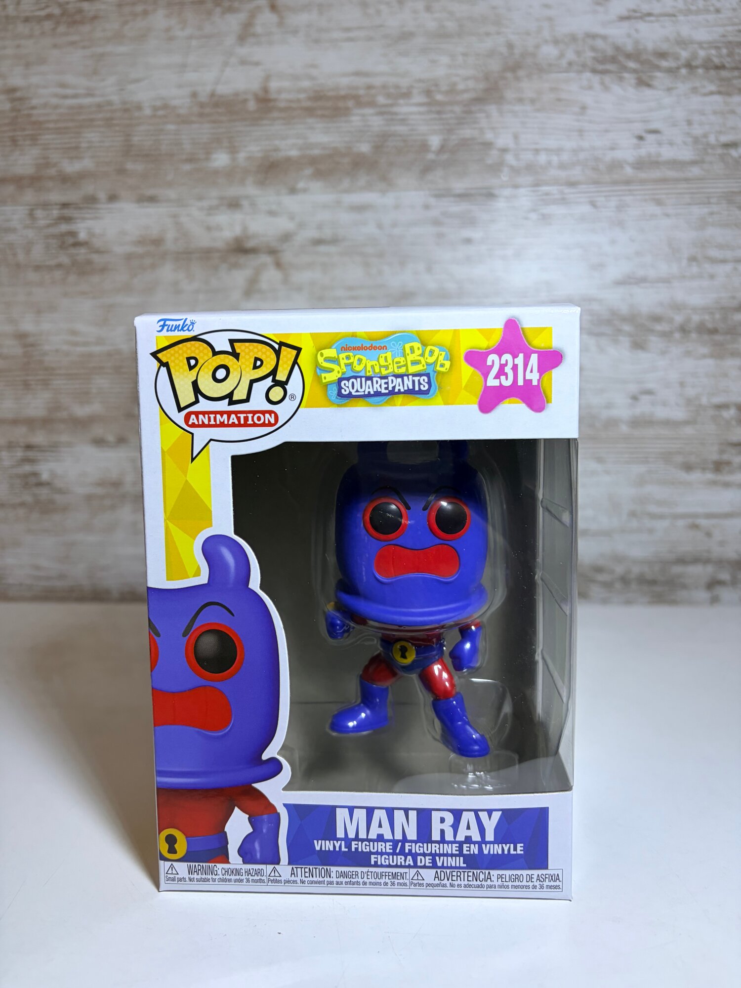 Funko pop Man Ray, SpongeBob SquarePants, 10 см от Funko, vinyl figure