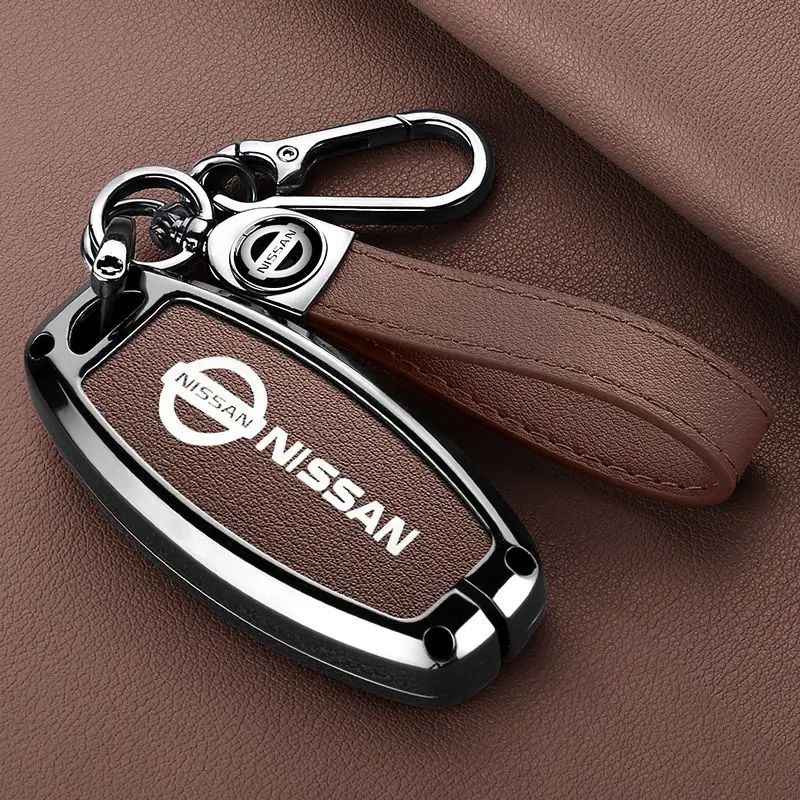 Чехол для ключа Ниссан Nissan Tiida Qashqai J11 J10 Micra Kicks Altima X-Trail Fuga Navara Leaf Note Sentra Murano, ZH