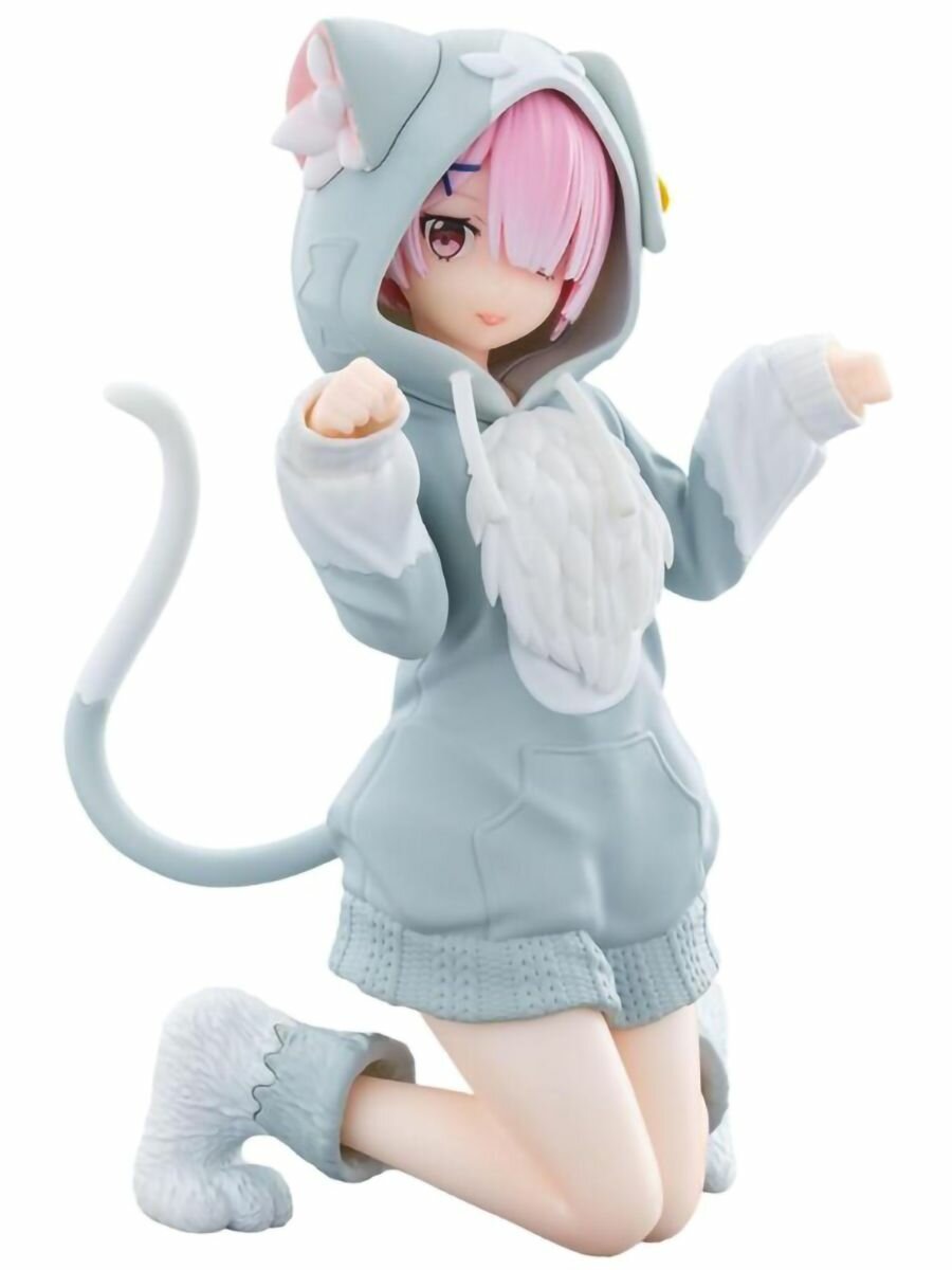Фигурка-аниме SEGA Re: ZERO Starting Life in Another World - Ram [Mofumofu Pack] (11 см)