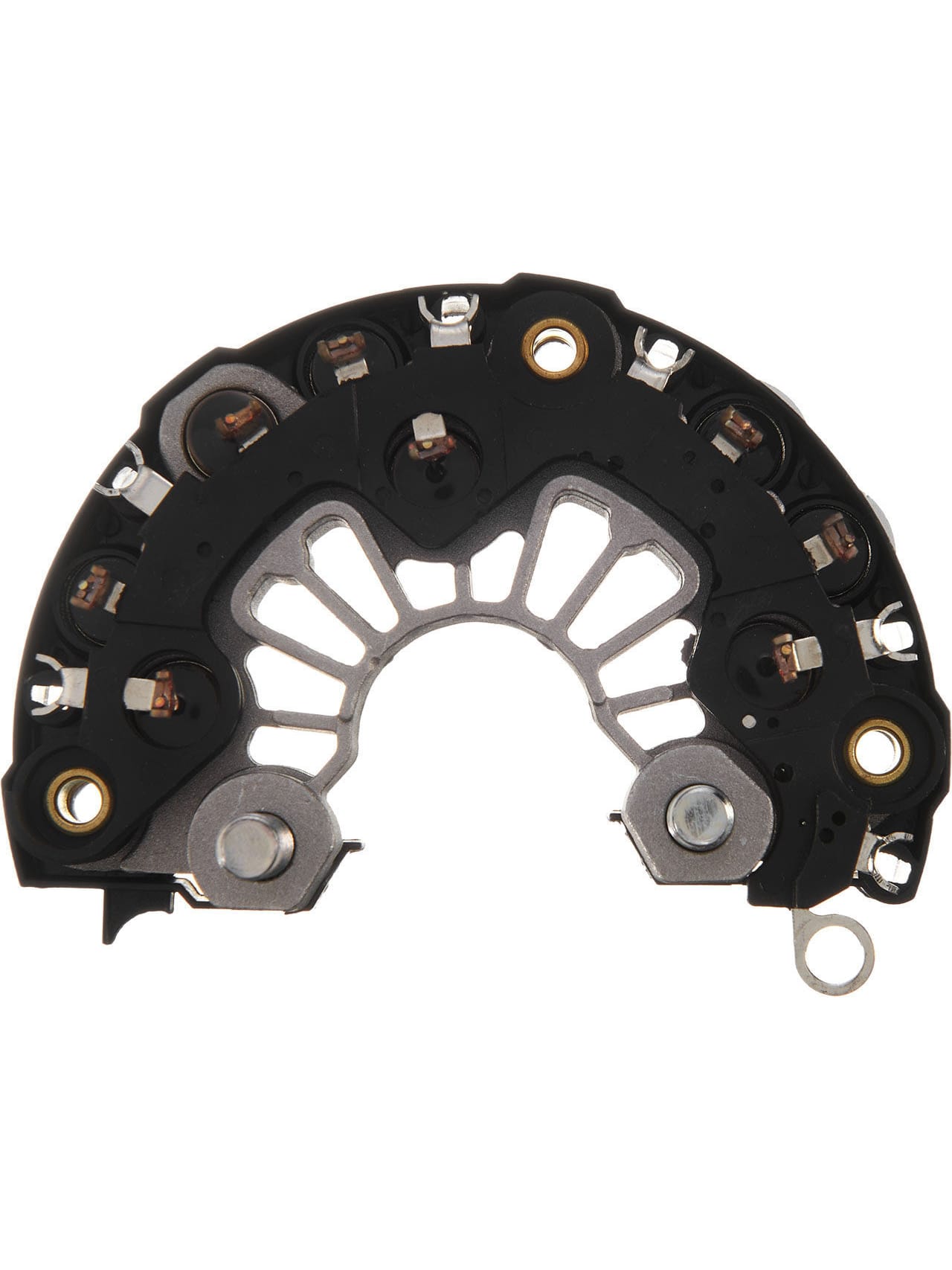 Диодный мост генератора Tesla Technics для OPEL Astra H, Vectra C, Zafira B, 12 В, 8 диодов, D 120 мм (TT34344)
