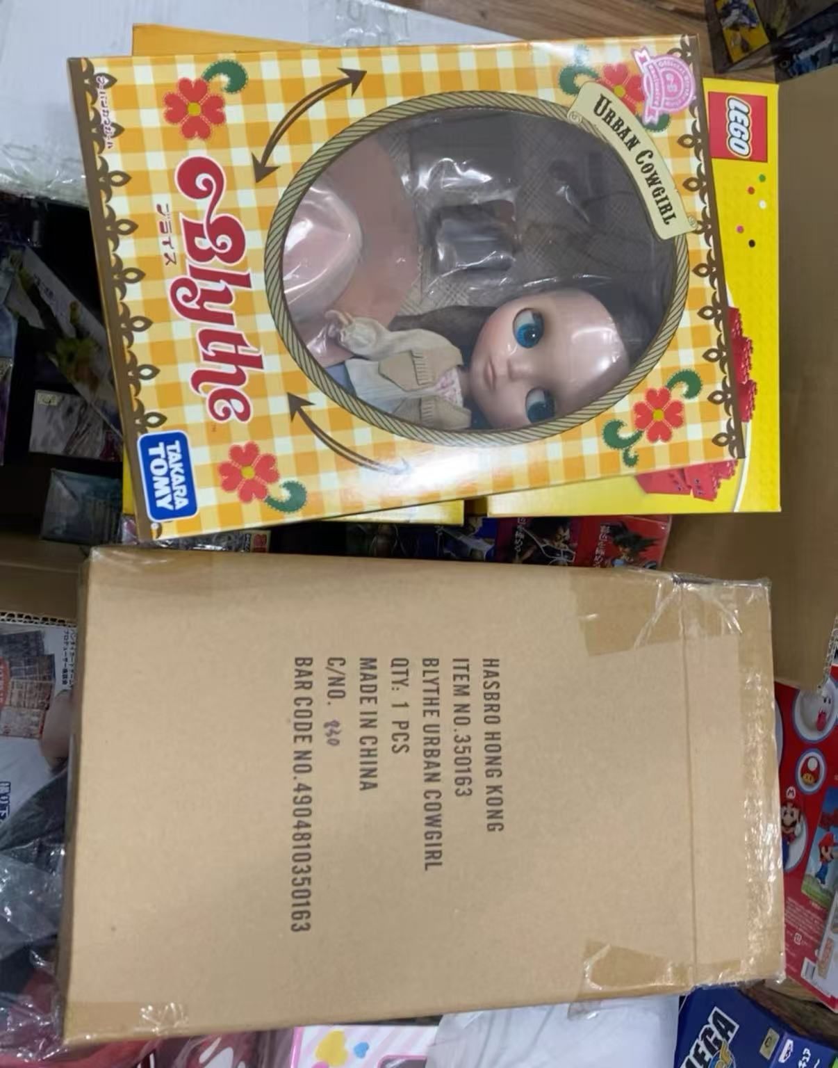 Blythe & TAKARATOMY, Хорошенькая маленькая тряпичная куколка.